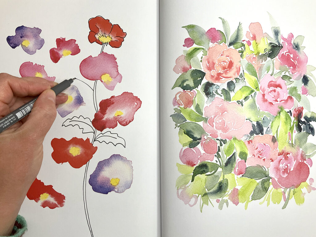 de Winton Paper Co | Unique Watercolour Art & Tutorials | Reverse ...