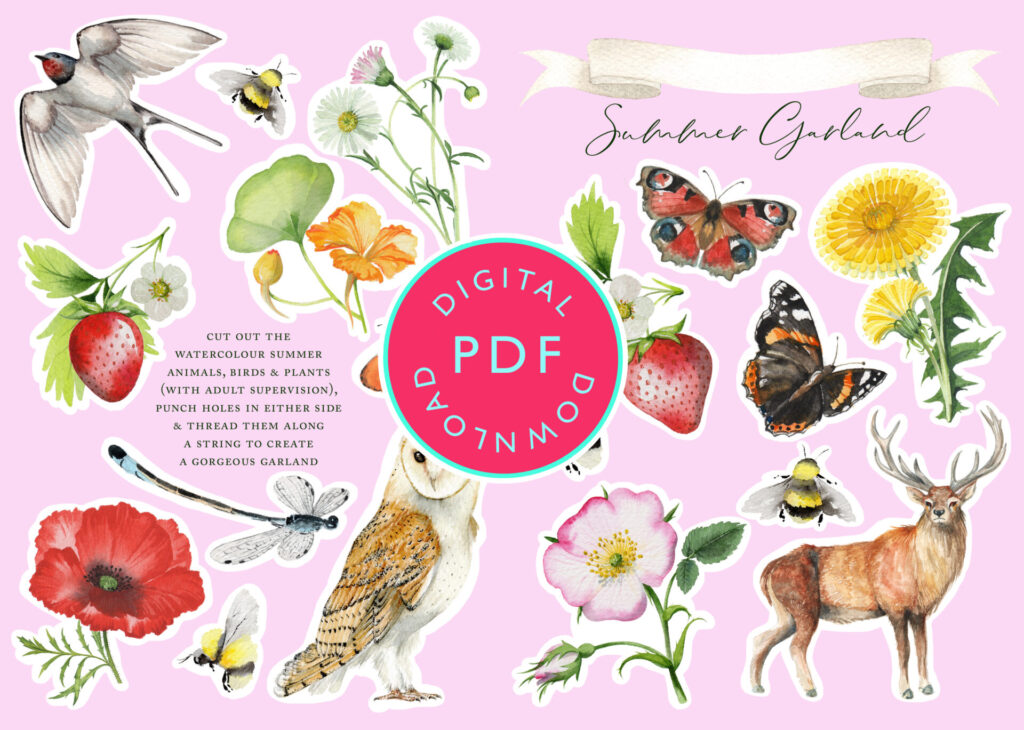 de Winton Paper Co | Unique Watercolour Art & Tutorials | Printable ...